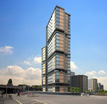 Work starts on 24-storey modular tower | News | Building