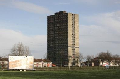 Tower block made famous by advert is demolished | News | Building