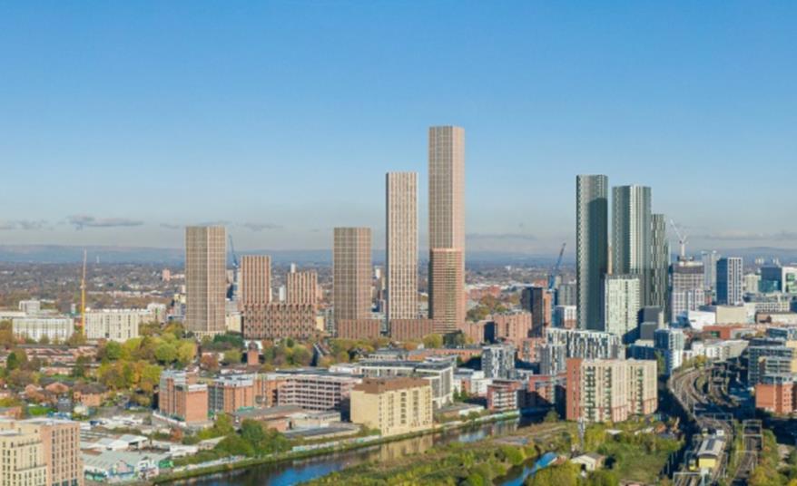 Plans submitted for £1bn Salford towers scheme including tallest ...