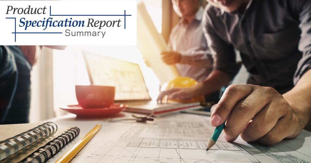 Product specification for architects: Executive summary | Features ...