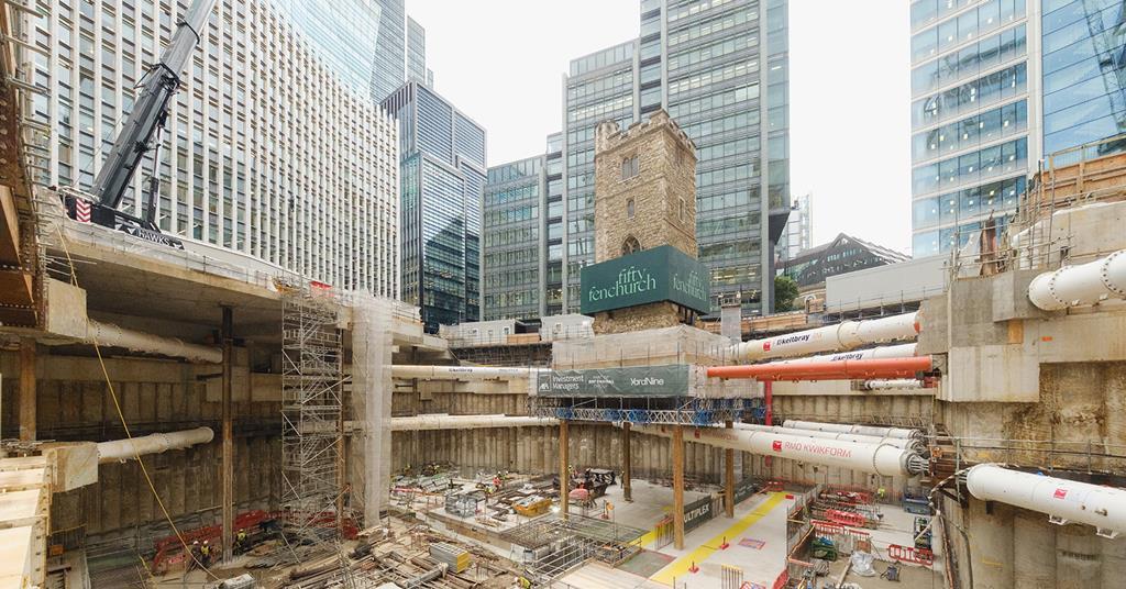 700-year-old church lifted into air at Multiplex’s 50 Fenchurch Street ...