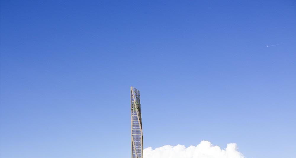 Architect unveils 80-storey timber tower at Barbican | News | Building