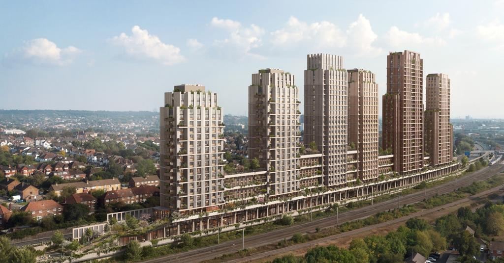 Plans in for resi towers scheme in north London | News | Building