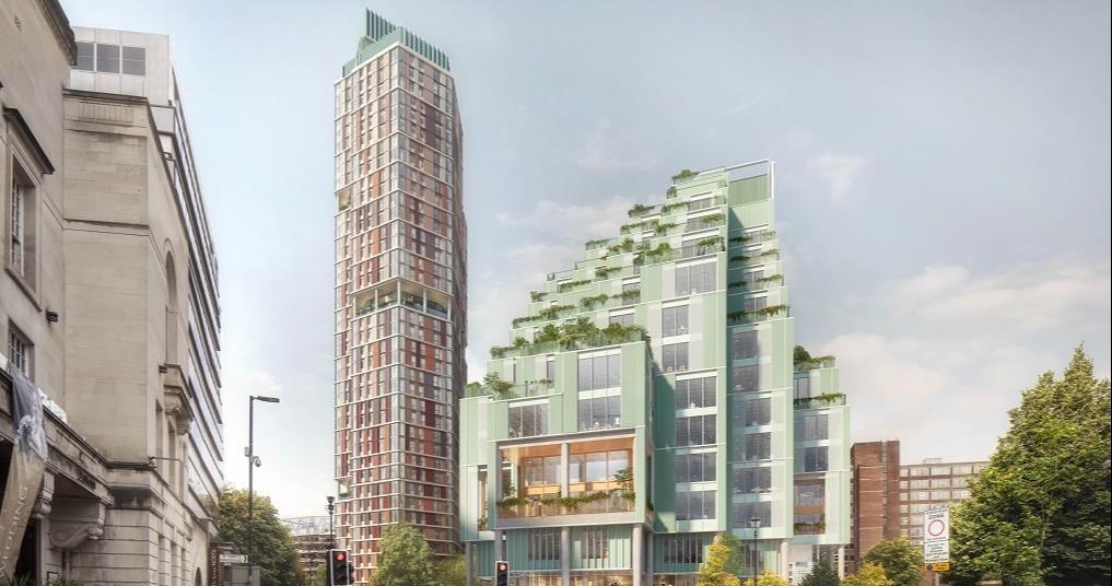 Third tower added to Manchester mixed-use scheme in viability redesign ...
