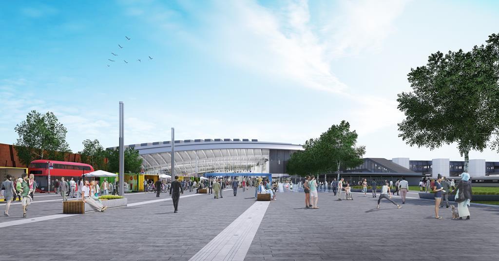 HS2 unveils images of Old Oak Common station | News | Building