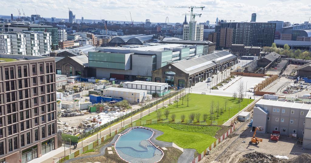 Argent unveils open-air King's Cross swimming pool | News | Building