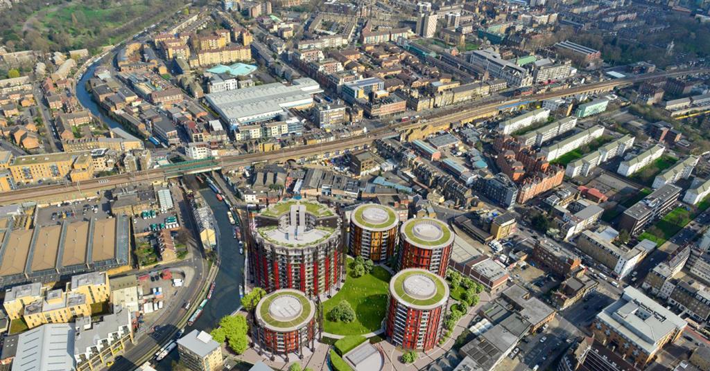 RSHP gets OK to turn London gasholders into apartments | News | Building