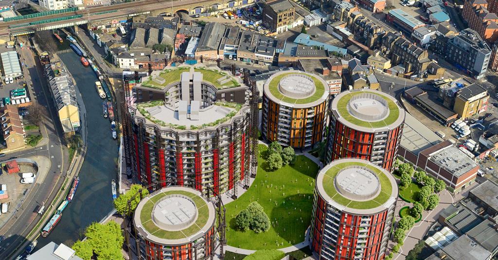 RSHP gets OK to turn London gasholders into apartments | News | Building