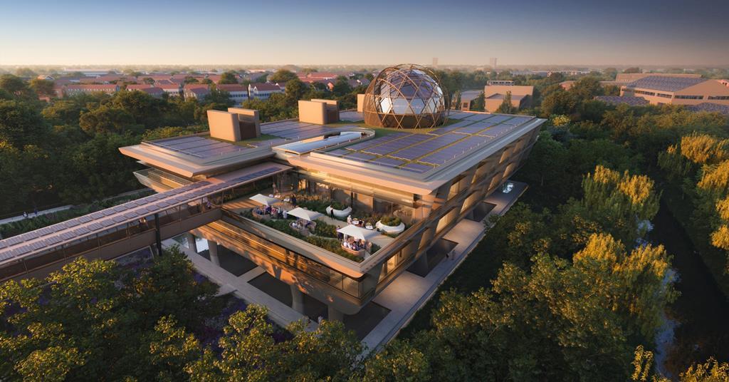 In pictures: Fosters reveals new images of Oxford R&D campus to be ...