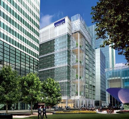 A comforting vision of L: KPMG in Canary Wharf | News | Building