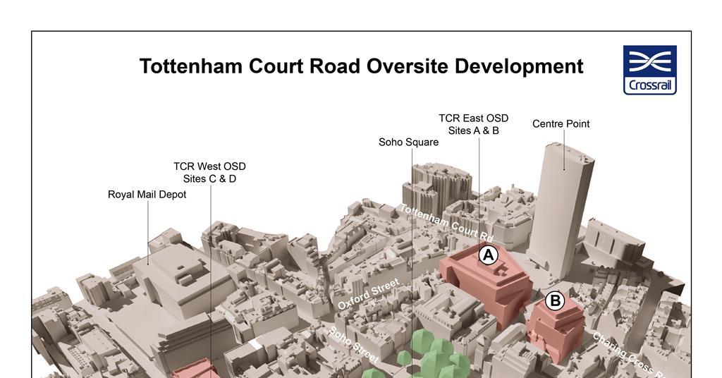 Crossrail reveals designs for Tottenham Court Road | News | Building