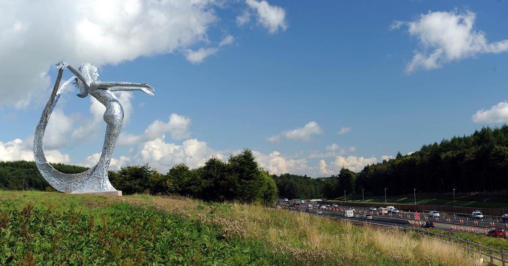 Cumbernauld unveils 33ft sculpture | News | Building
