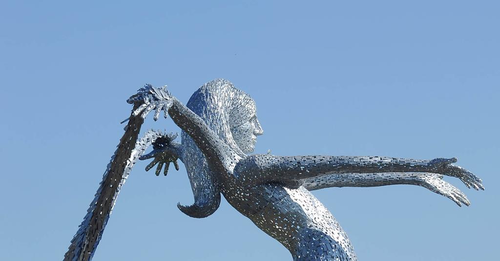 Cumbernauld unveils 33ft sculpture | News | Building