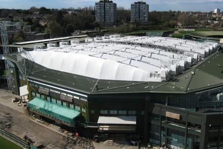 Wimbledon unveils Centre Court's sliding roof | News | Building