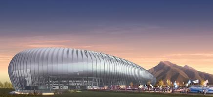 HOK Sport unveils 'Armadillo' stadium | News | Building