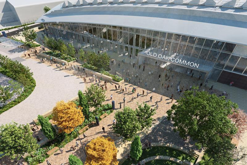 In pictures: How the area around HS2’s Old Oak Common station will look ...