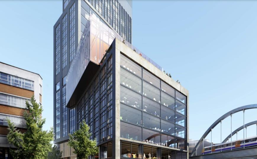 Fresh plan drawn up by AHMM for City fringe tower | News | Building