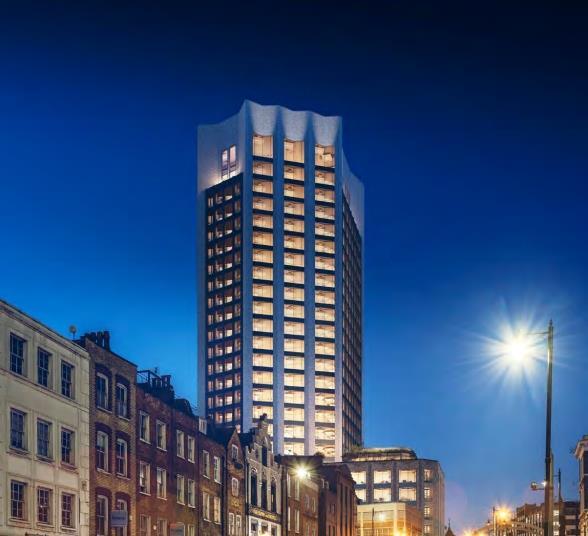 Fresh plan drawn up by AHMM for City fringe tower | News | Building