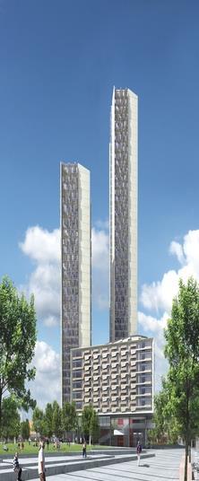 Images: BSC reveals 46-storey Salford tower | News | Building