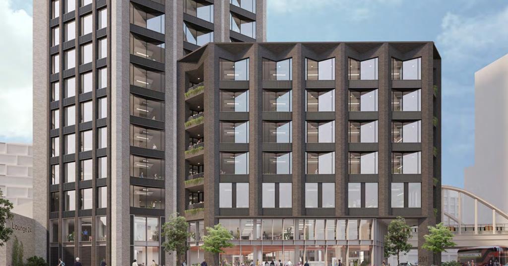 Fresh plan drawn up by AHMM for City fringe tower | News | Building