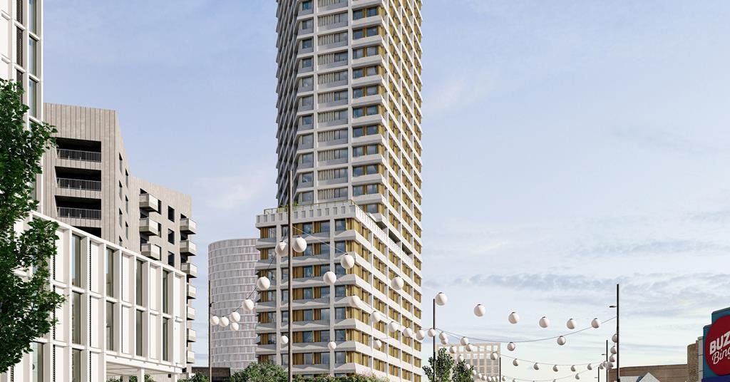 Developer lowers height in second rejig for east London student tower ...