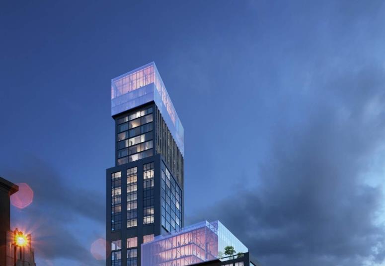 Fresh plan drawn up by AHMM for City fringe tower | News | Building
