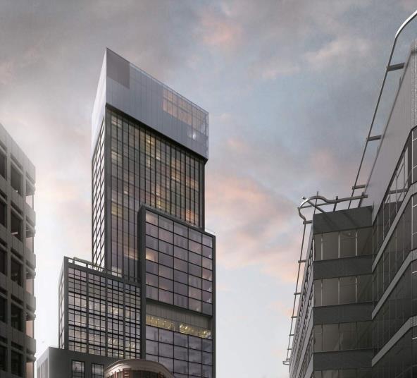 Fresh plan drawn up by AHMM for City fringe tower | News | Building