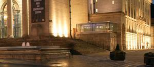 Solaglas lanterns light up Sheffield City Hall | Archive Titles | Building
