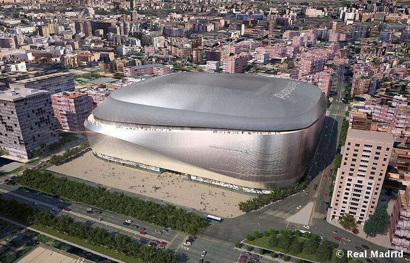 Real Madrid unveils design for £330m stadium revamp | News | Building