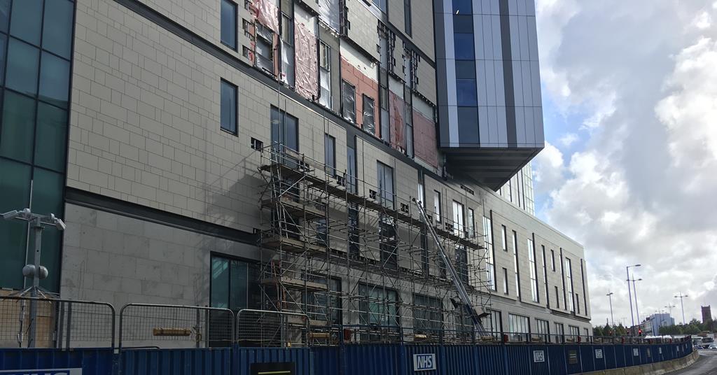 Search for firm to replace faulty cladding on Carillion’s Liverpool ...