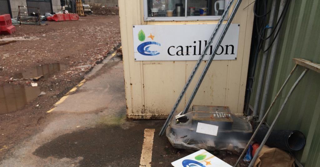 Carillion one year on: how the contractor's collapse unfolded ...