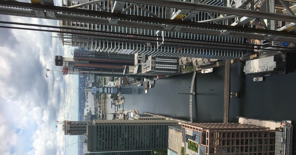 In pictures: Canary Wharf 75-storey resi tower tops out | News | Building