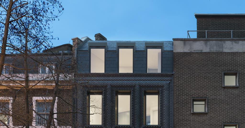 In pictures: Blue clay bricks building revealed | News | Building