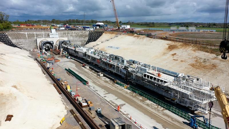 On site: HS2’s groundbreaking project under way beneath the Chilterns ...