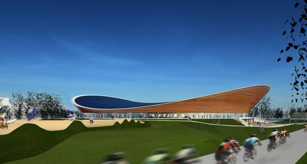 Track goes down at 2012 velodrome | News | Building