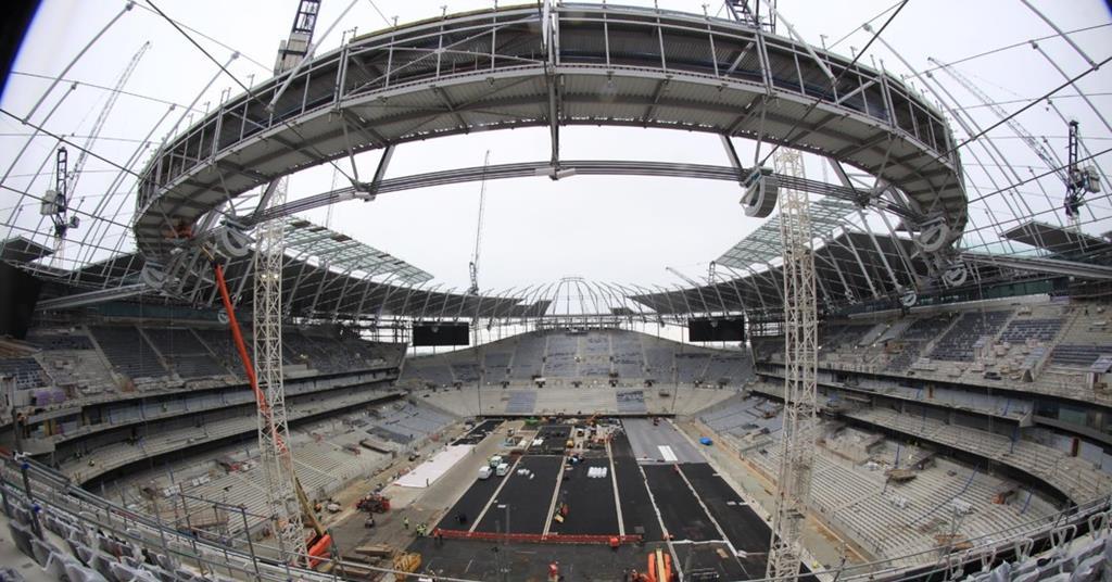Roof on late Spurs stadium only started a year ago | News | Building