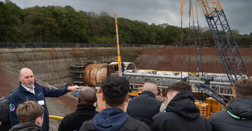 Pupils see behind-the-scenes at HS2 dig site as Open Doors 2023 ...
