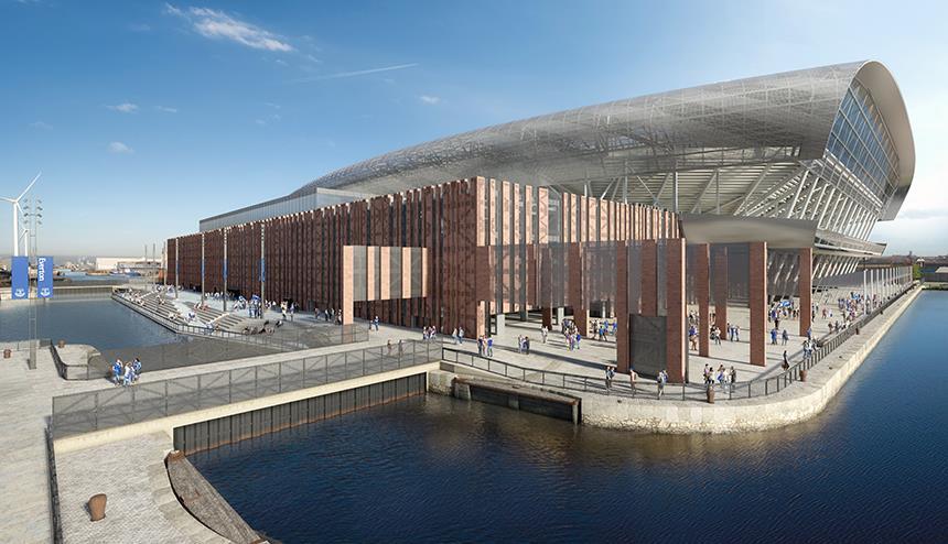 Everton unveils revamped designs for new £500m stadium | News | Building