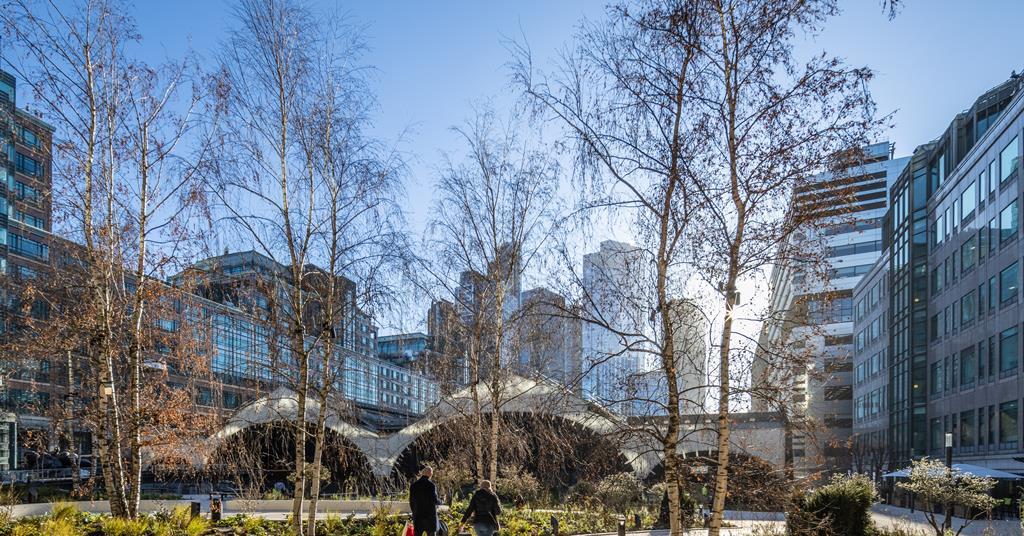 In pictures: British Land’s new green space above Liverpool Street ...