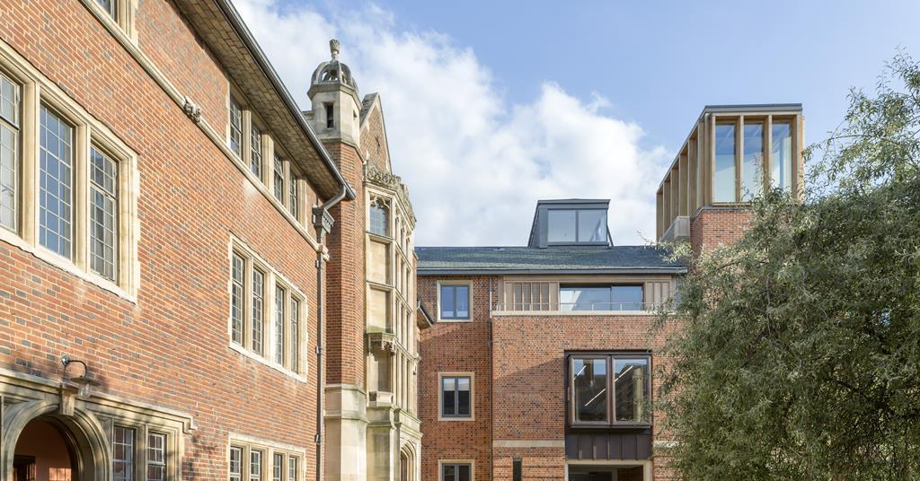 In pictures: Cambridge college scheme completes | News | Building