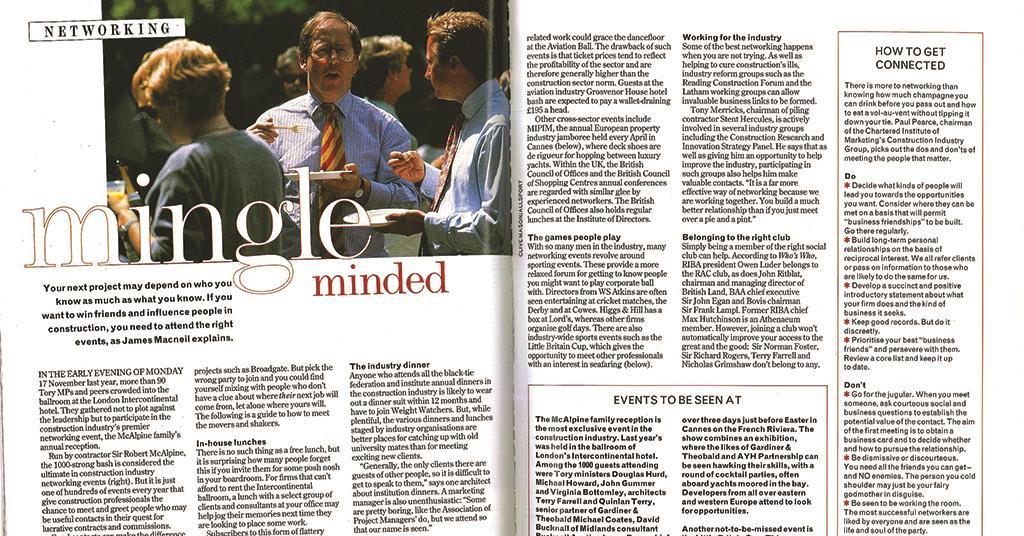 This week in 1996 | Features | Building