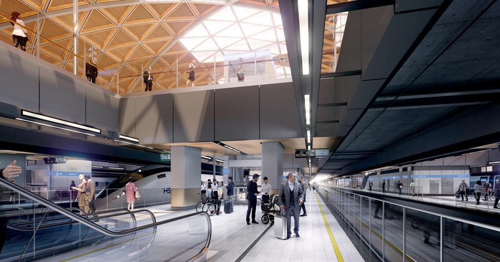 In pictures: HS2 reveals revamped designs for Birmingham stations ...