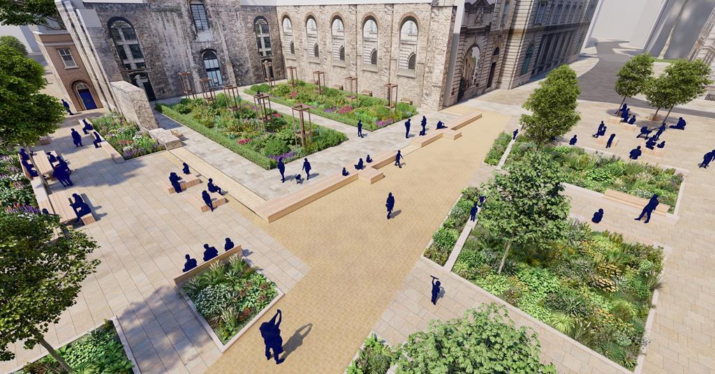 In pictures: Plans approved for new public square in shadow of St Paul ...