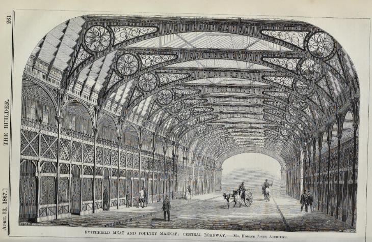 From the archives: Replacing Old Smithfield Market, 1864-68 | Features ...