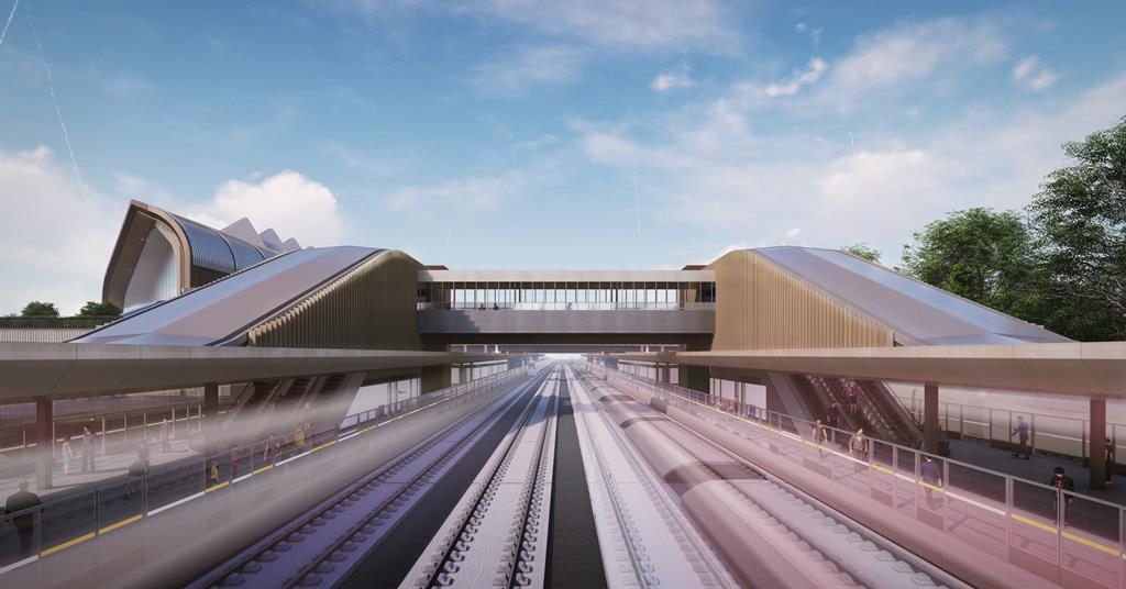 In pictures: HS2 reveals revamped designs for Birmingham stations ...