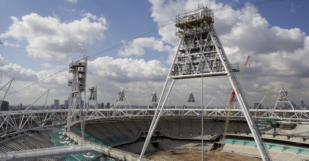 Remembering the construction of the Olympic stadium - 10 years on ...