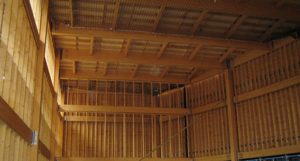 Timber frame tops out at Daventry's iCon | News | Building