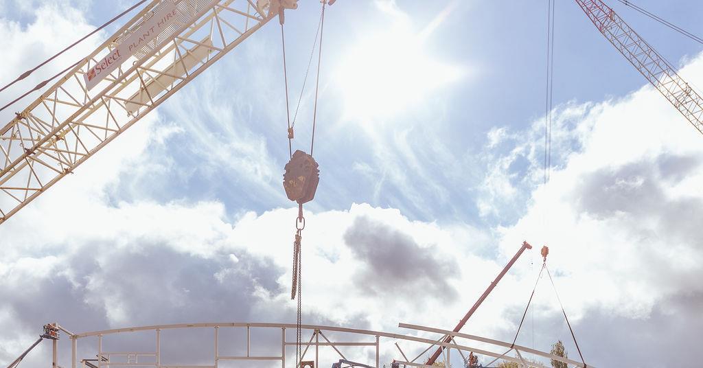 In pictures: Commonwealth Games swimming pool reaches major milestone ...