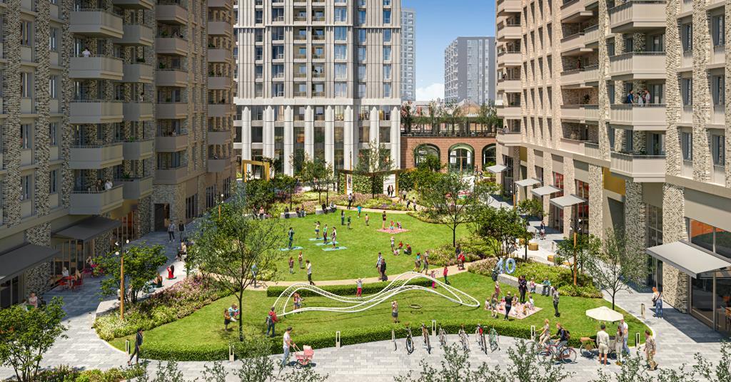 Huge east London resi towers scheme gets green light | News | Building