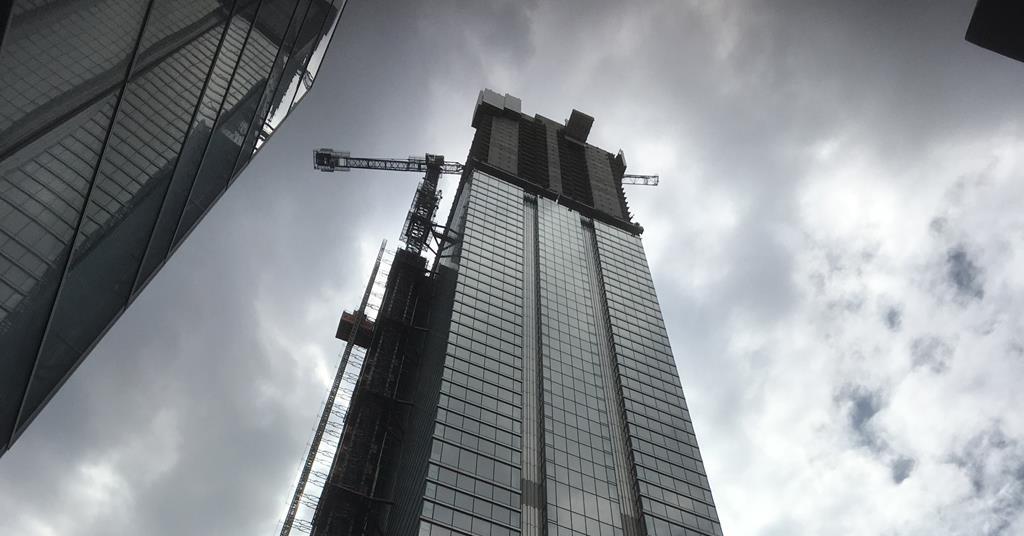 In pictures: Canary Wharf 75-storey resi tower tops out | News | Building